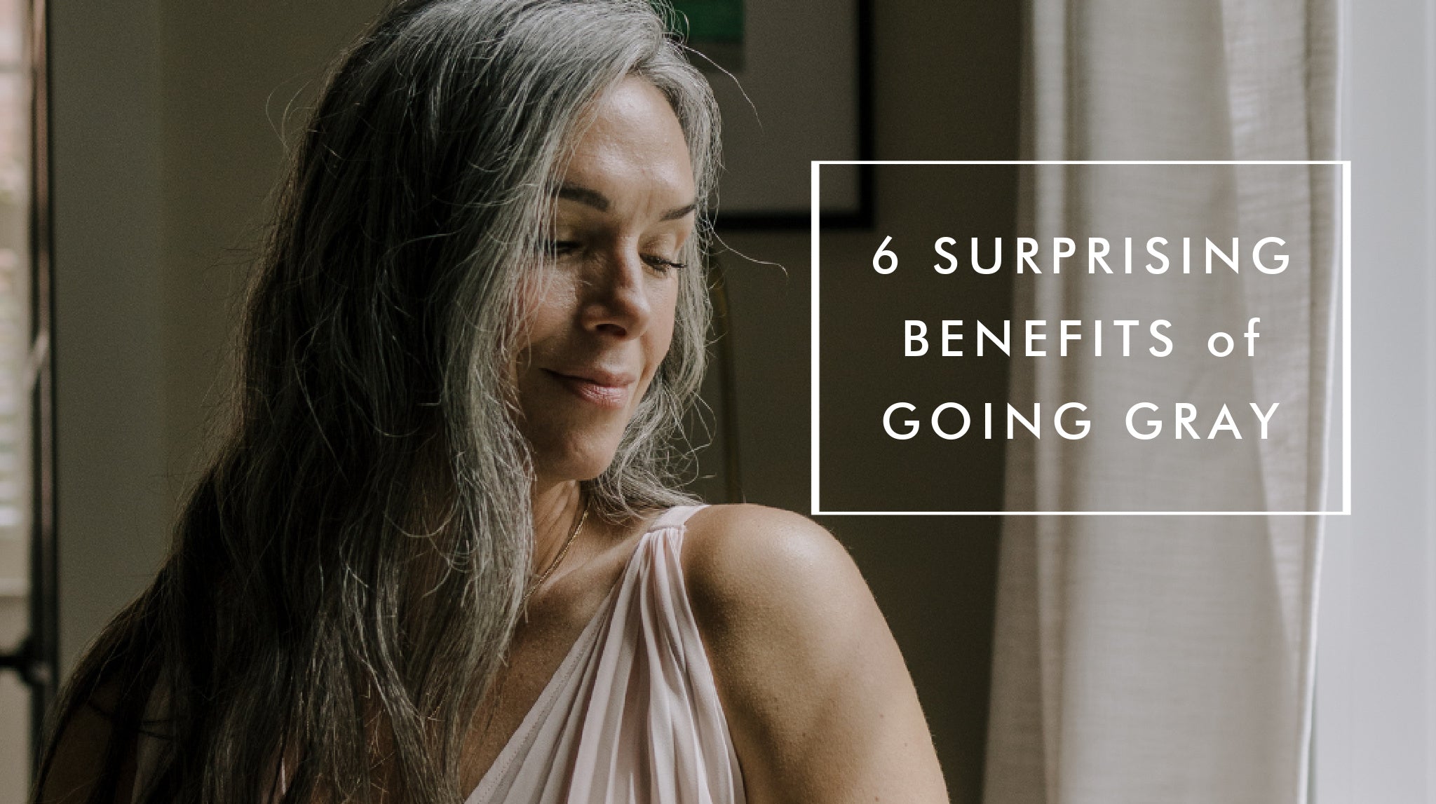 6 Surprising Benefits to Going Gray | Gray Hair | Should I Go Gray ...